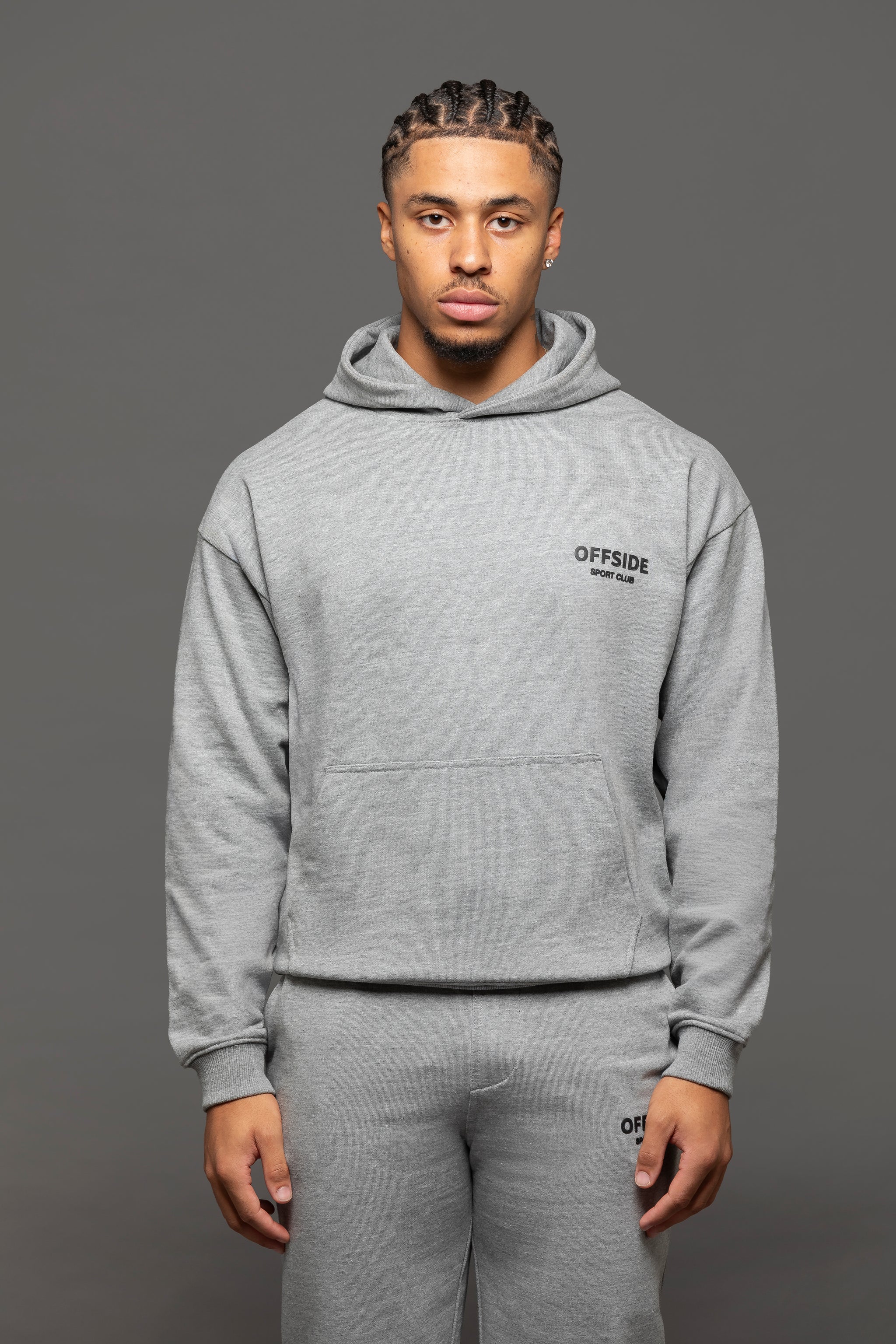 Offside Sport Club Hoodie - Grey